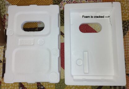 Original Shipping Box, Bag, Packing Foam for White Lian Li A3-mATX-WD ...